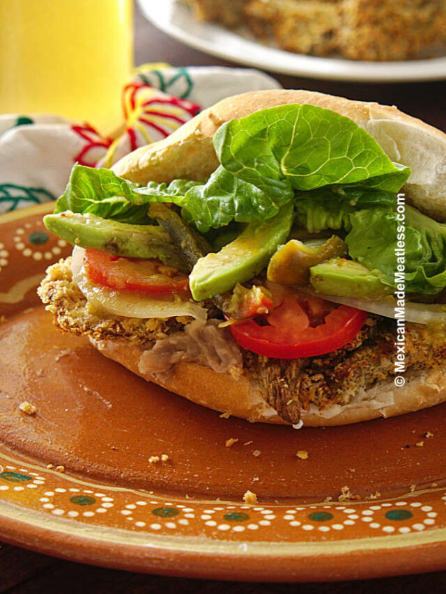 Fried Chicken Sandwich | Torta De Milanesa De Pollo | Mexican Made ...