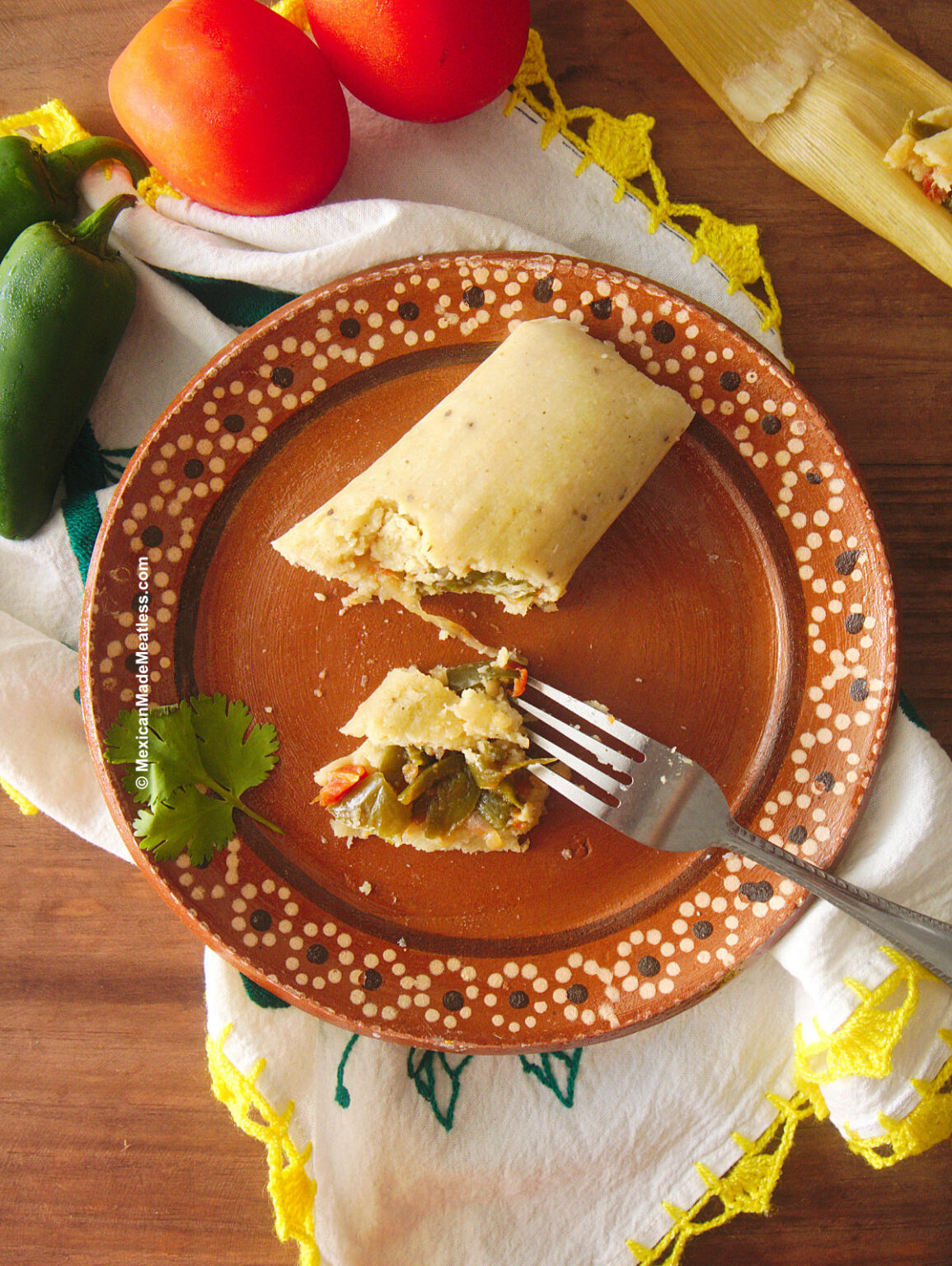 Authentic Enchiladas Michoacanas (Red Enchiladas) | Mexican Made Meatless™