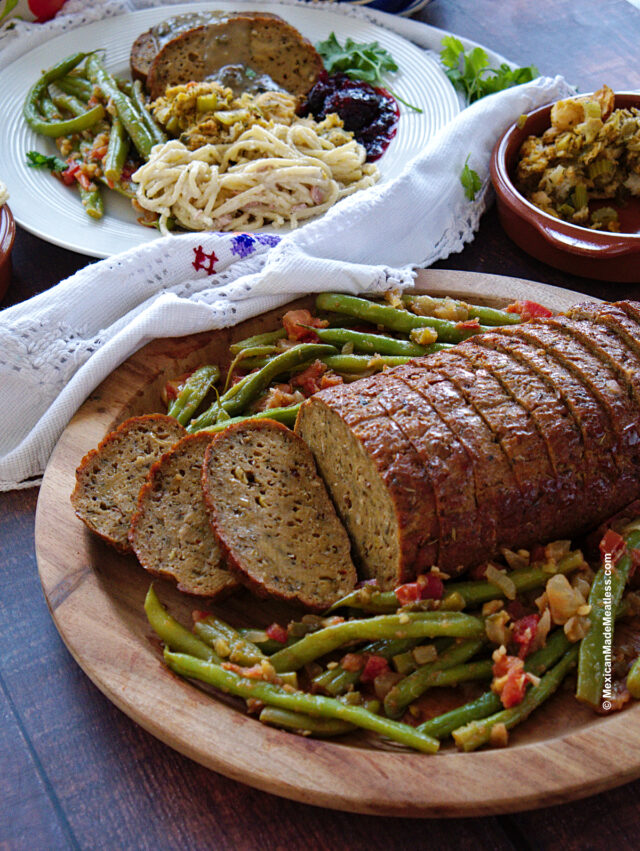 Easy Mexican Vegan Turkey Roast | Mexican Made Meatless™