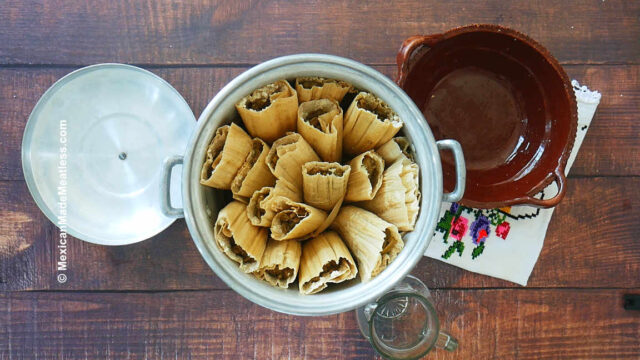 How To Cook Frozen Tamales (Fresh Or Cooked Instructions) | Mexican ...