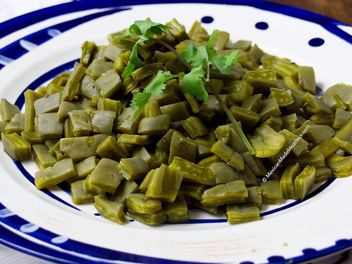 How To Make Nopales Con Huevo | Mexican Made Meatless™