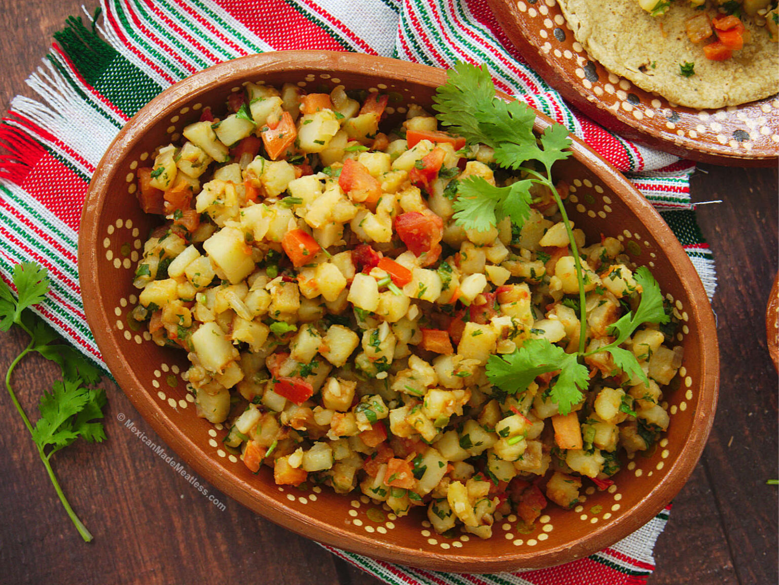 19 Authentic Mexican Recipes With Potatoes | Mexican Made Meatless™