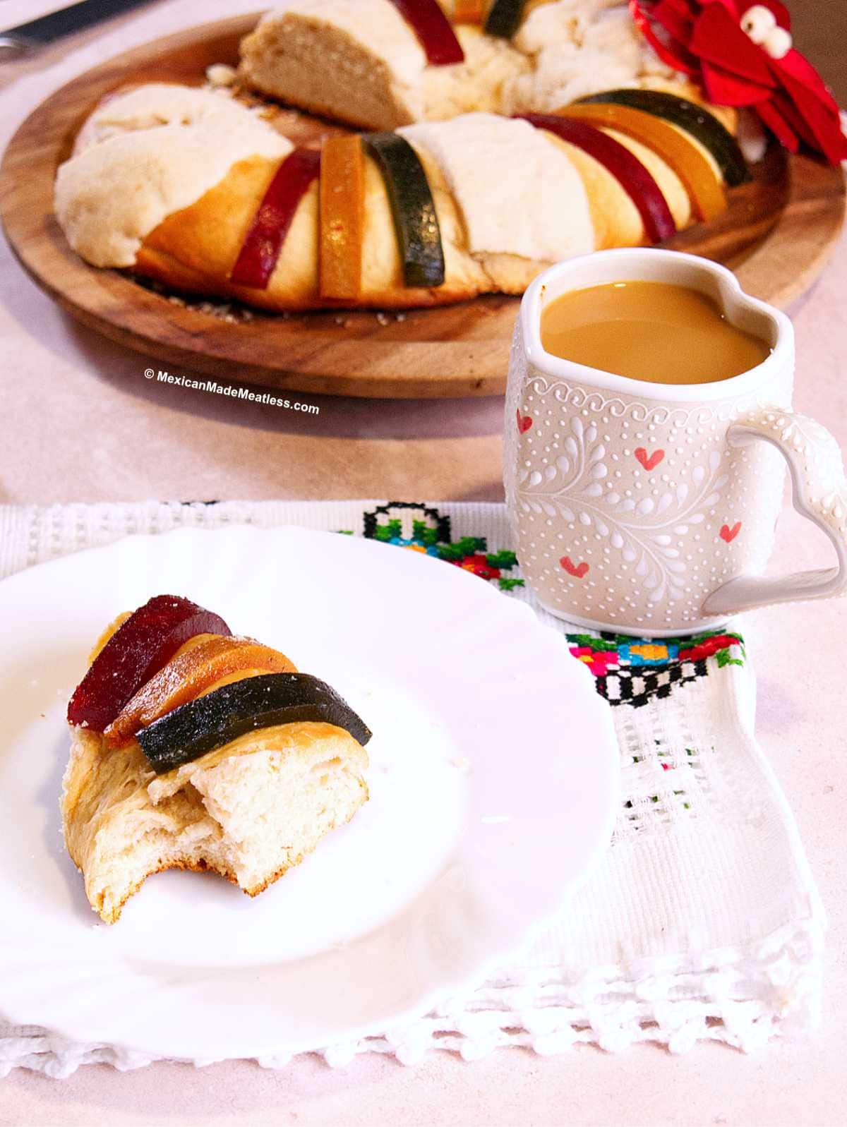 Rosca De Reyes Or Three Kings Bread (Plant-Based Recipe) | Mexican Made ...