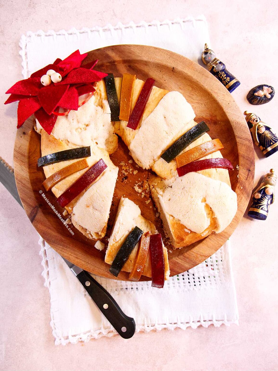 Rosca De Reyes Or Three Kings Bread (Plant-Based Recipe) | Mexican Made ...